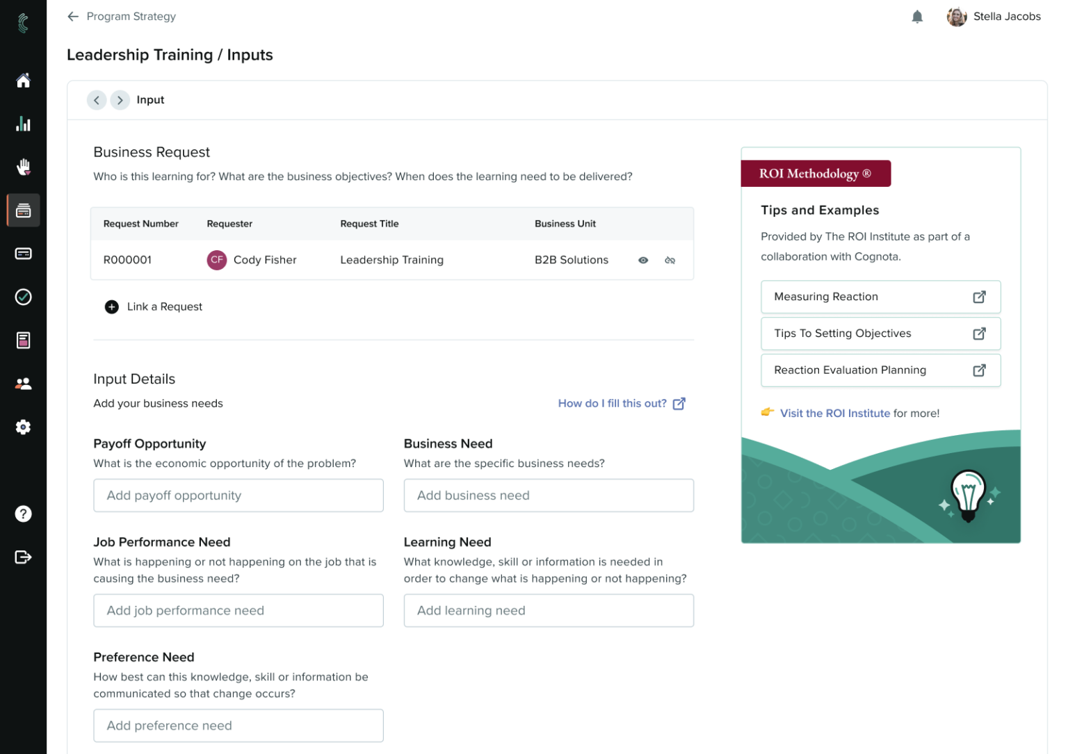 L&D Business Alignment | Cognota