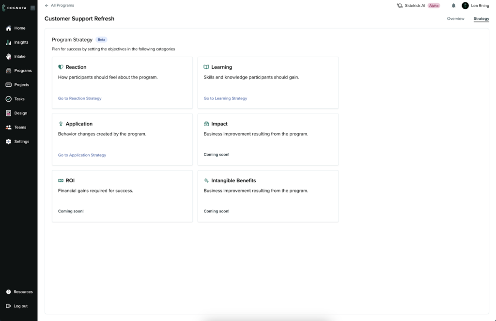 Aligning Your Training Programs to Core Business Objectives in Cognota ...